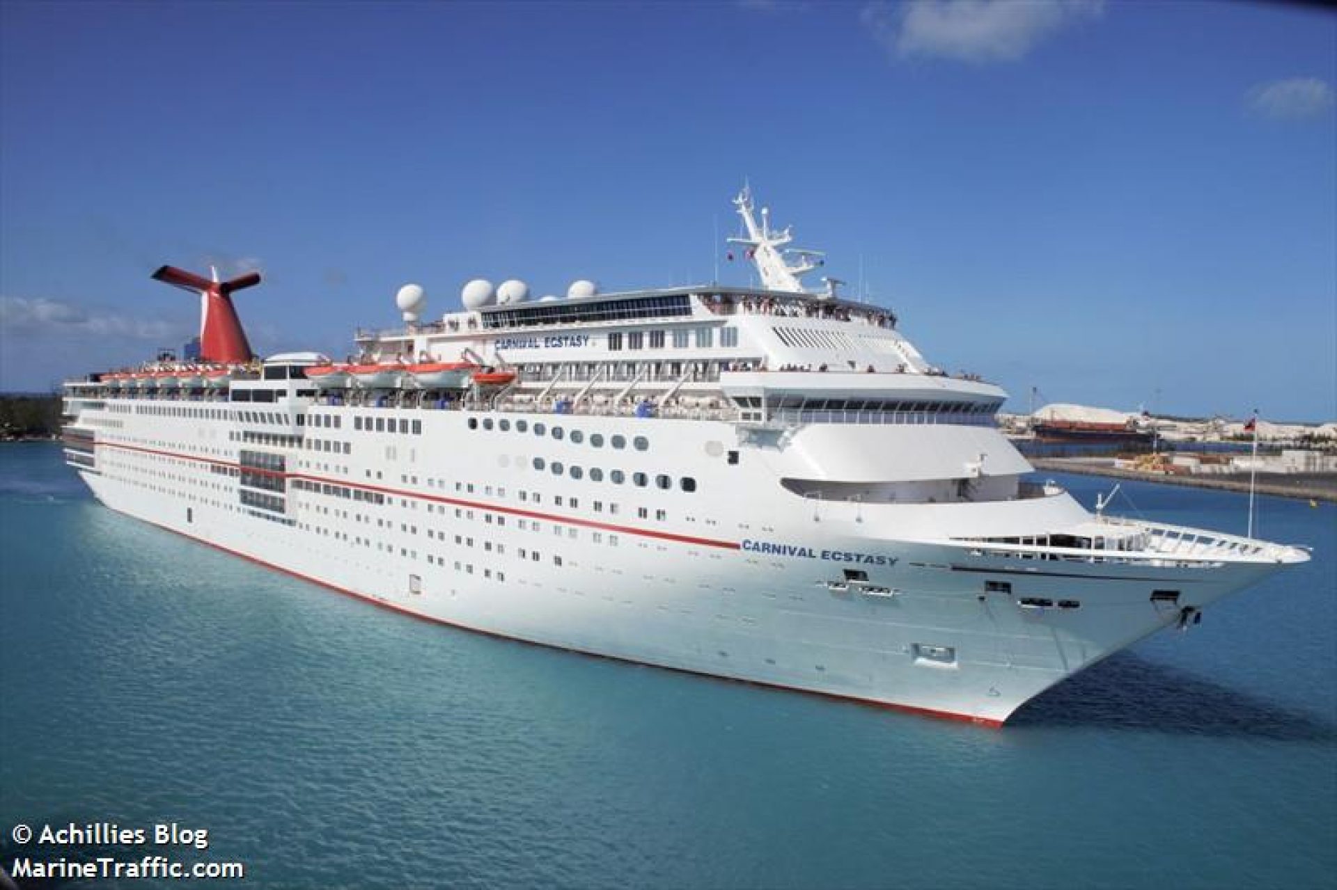 Lokacije svih kruzera iz flote Carnival Cruise Line - Pomorac