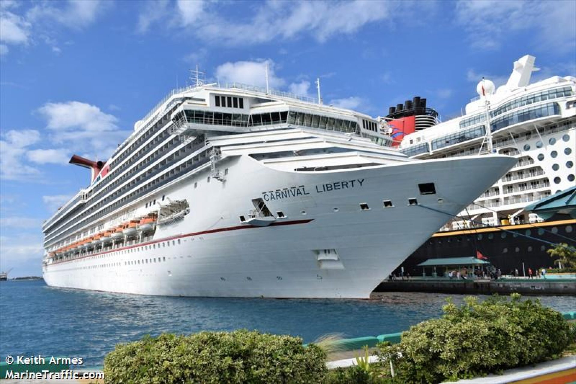 Lokacije svih kruzera iz flote Carnival Cruise Line - Pomorac