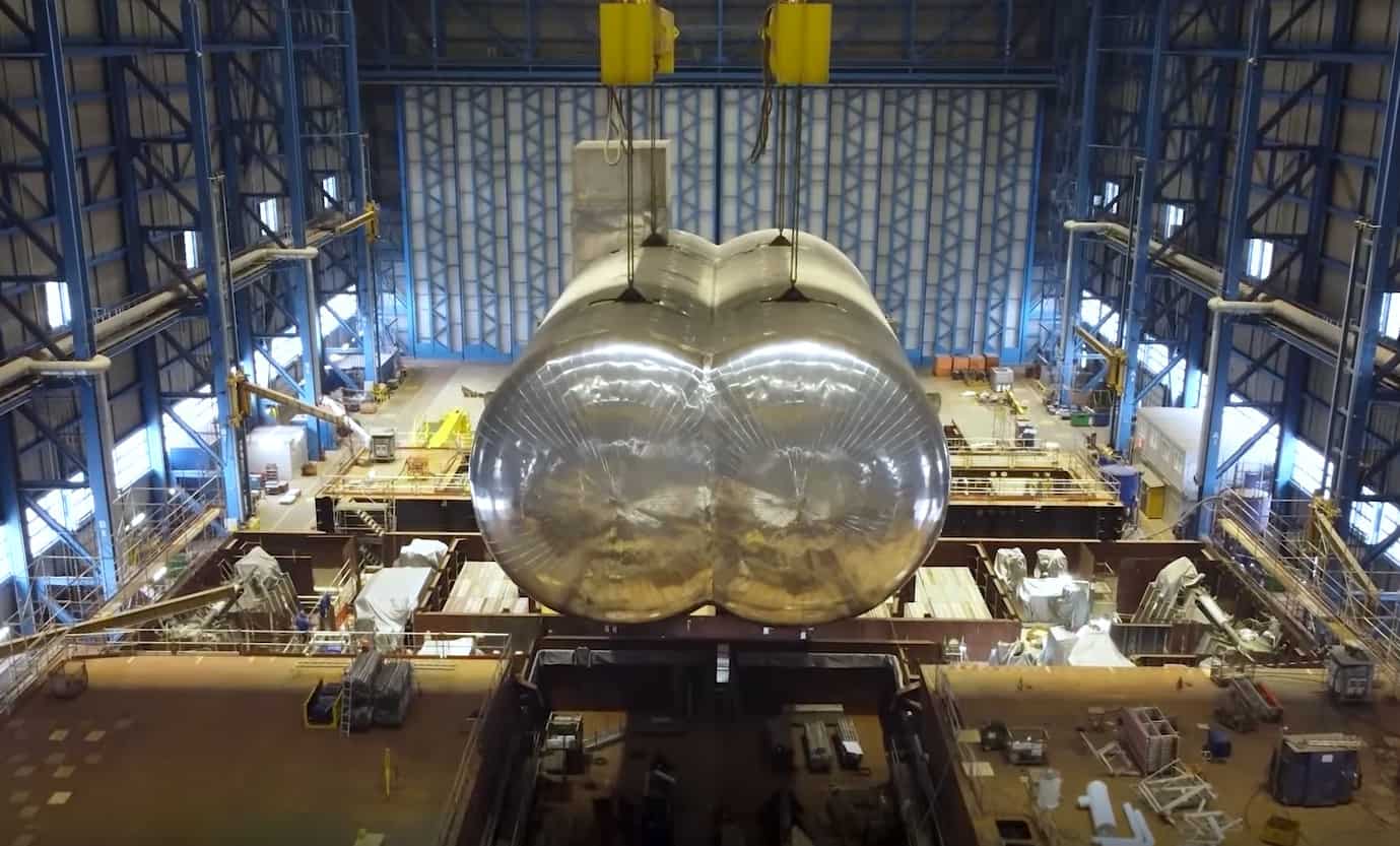 VIDEO: Kako izgleda instalacija LNG tanka na novom kruzeru Royal ...