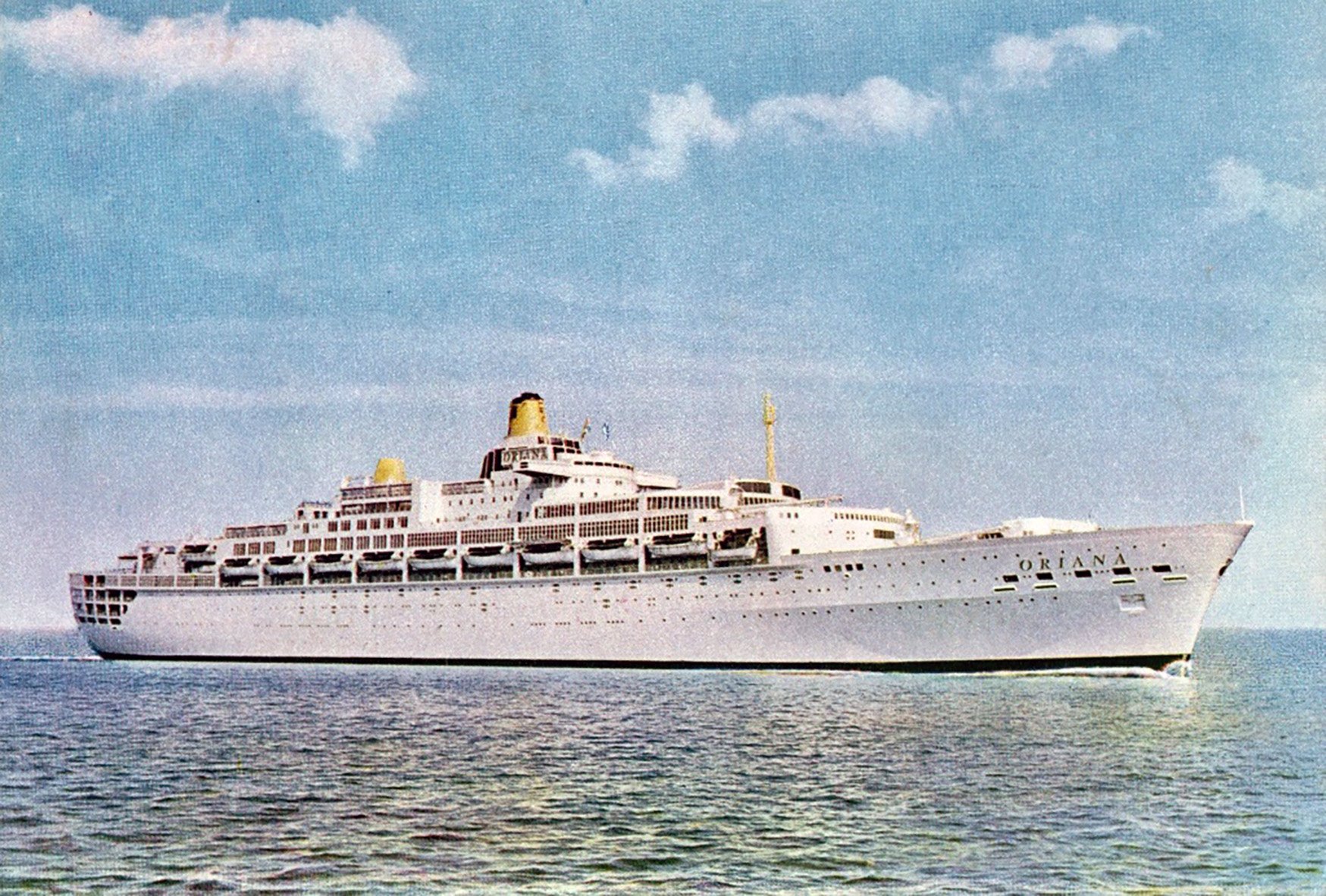 'ORIANA' je bila najbrži lajner, od Southamptona do Sydneya preplovila ...