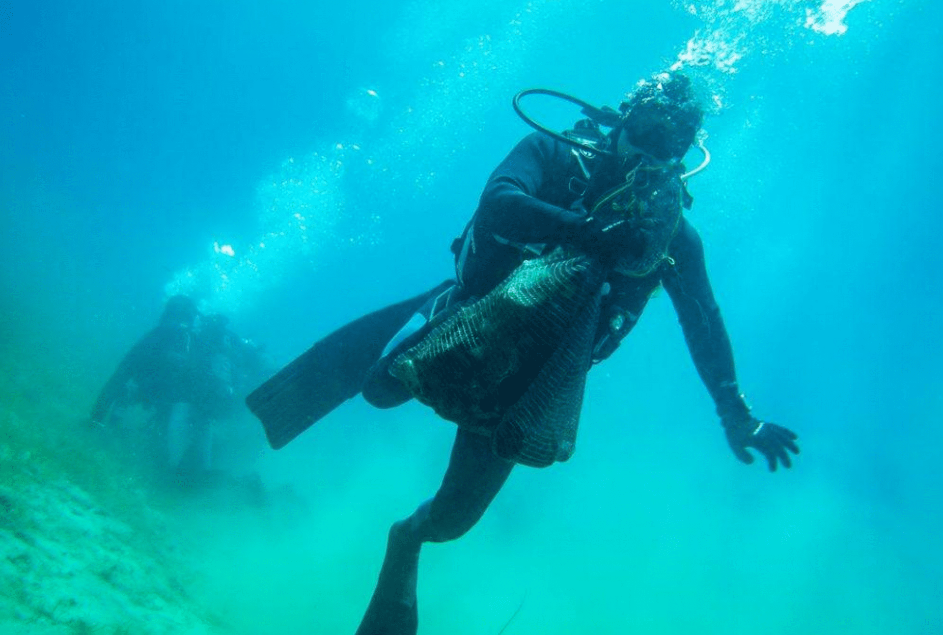 Pet kubika smeća očišćeno s morskog dna jakljanske vale - Pomorac