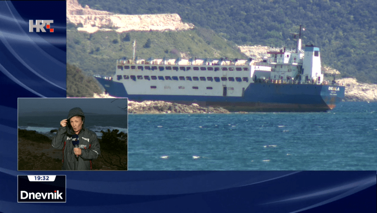 Brod u Raškom zaljevu već tjedan dana stoji nasukan: Gdje je zapelo ...